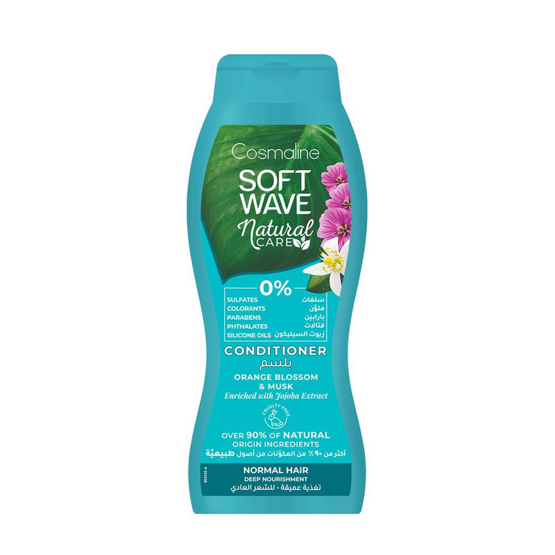 Soft Wave Natural Care Conditioner For Normal Hair 400Ml | Cosmaline